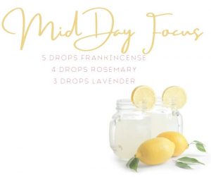 Mid Day Focus Diffuser Recipe - The Happy Pharmacist